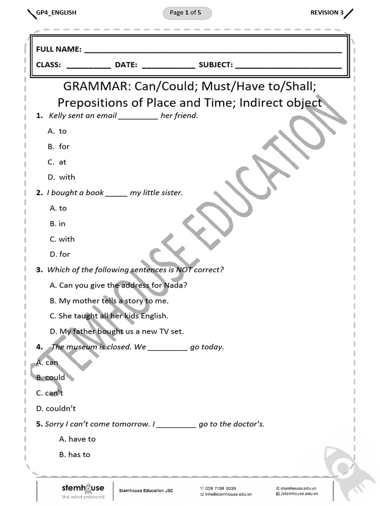 English Practice 3 | PDF | Syntax | Language Mechanics