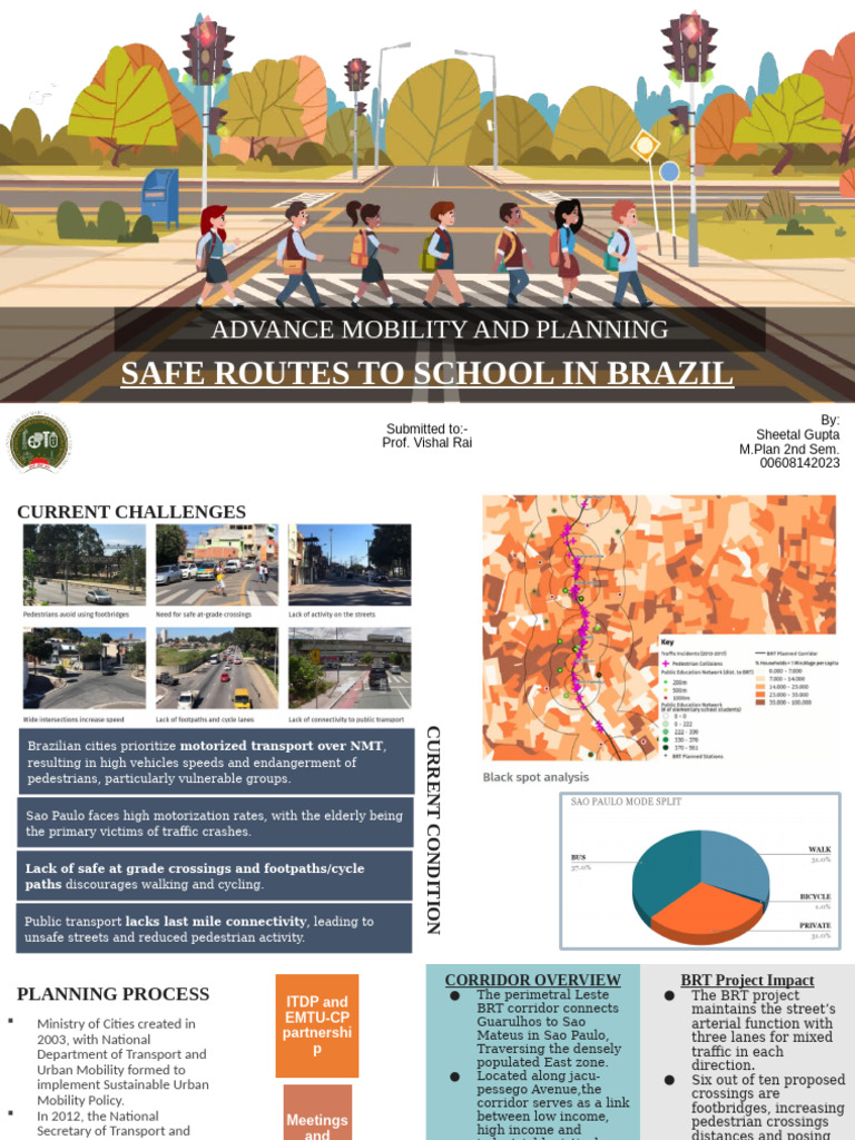 Brazil Case Study, Sheetal | PDF | Pedestrian | Road Transport
