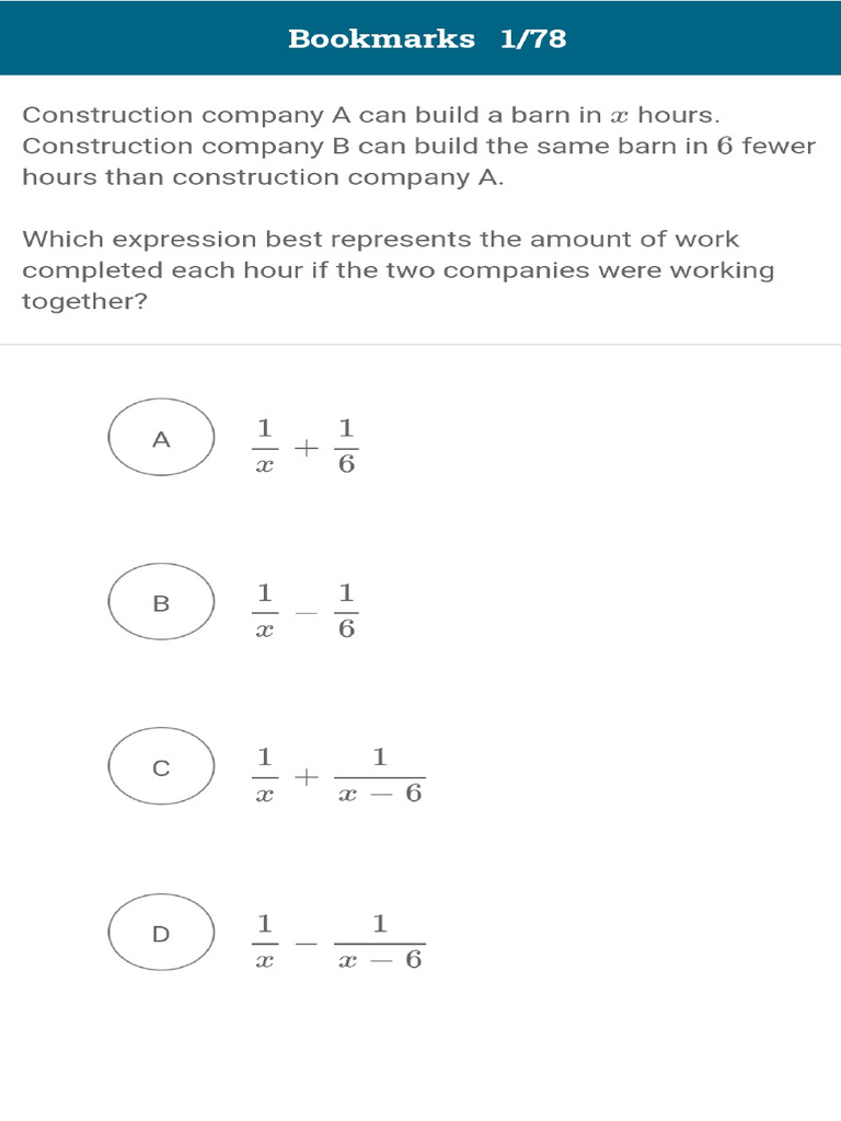 GED Basic Algebra | PDF