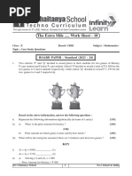 Year 6 Cambridge Maths Checkpoint 2019 | PDF | Area