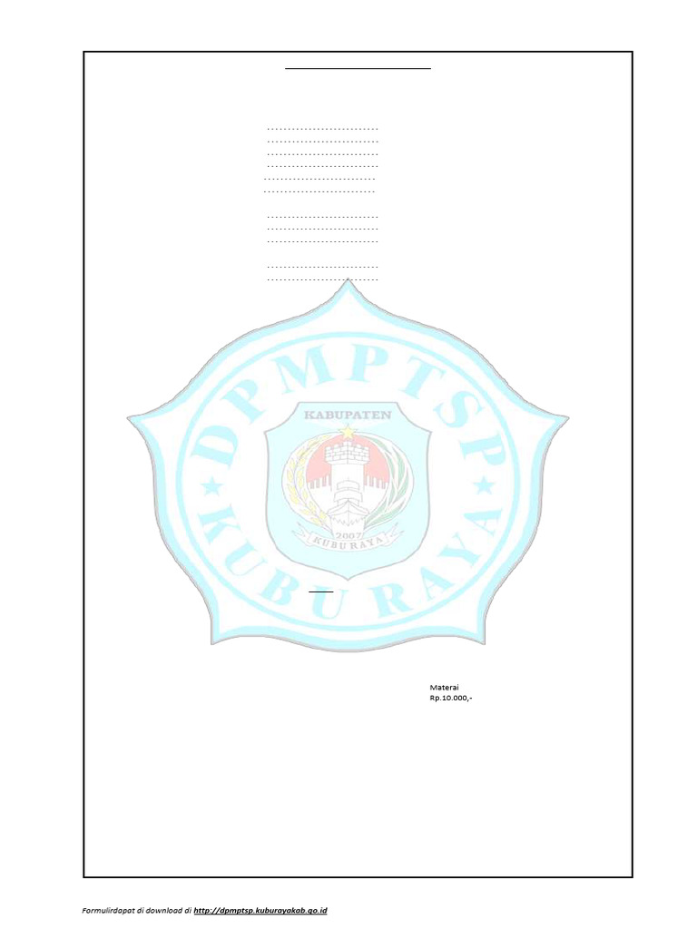 1.1 Lampiran PKKPR | PDF