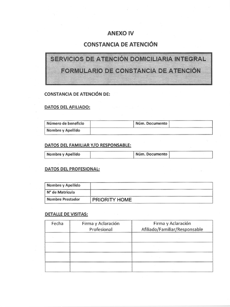 Planillas de PAMI: Guía Completa | PDF