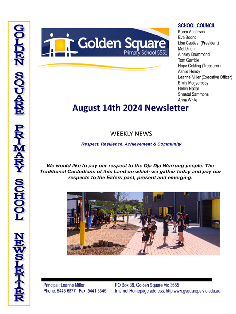Week 5 Term 3 Newsletter 14th August 2024 | PDF | Experiment | Science