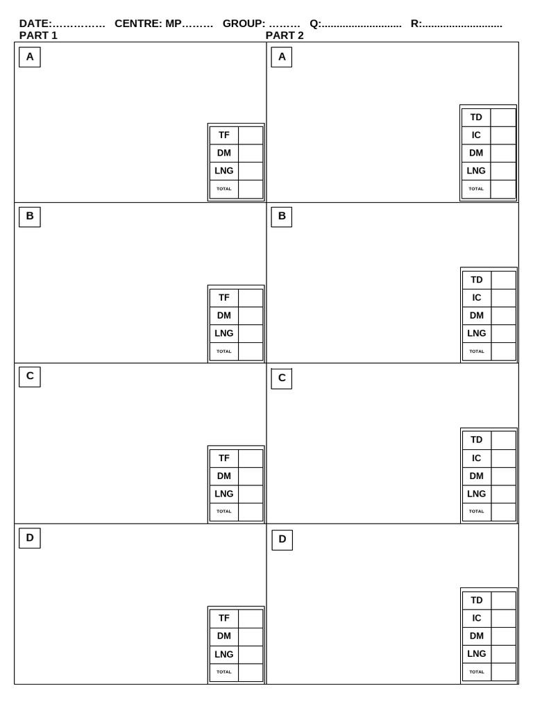 Observation Sheet New Format | PDF