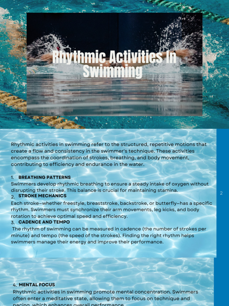 Rhythmic Activities in Swimming 20241009 165910 0000 | PDF | Swimming ...