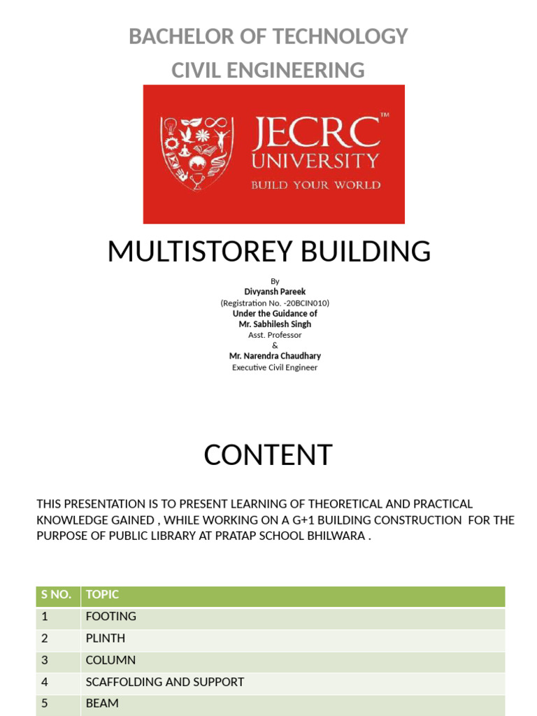 Building Contraction | PDF | Beam (Structure) | Mortar (Masonry)