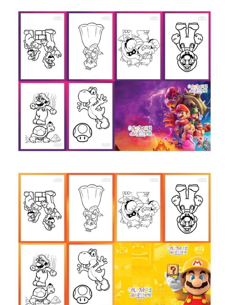 Mini Libros para Colorear. | PDF