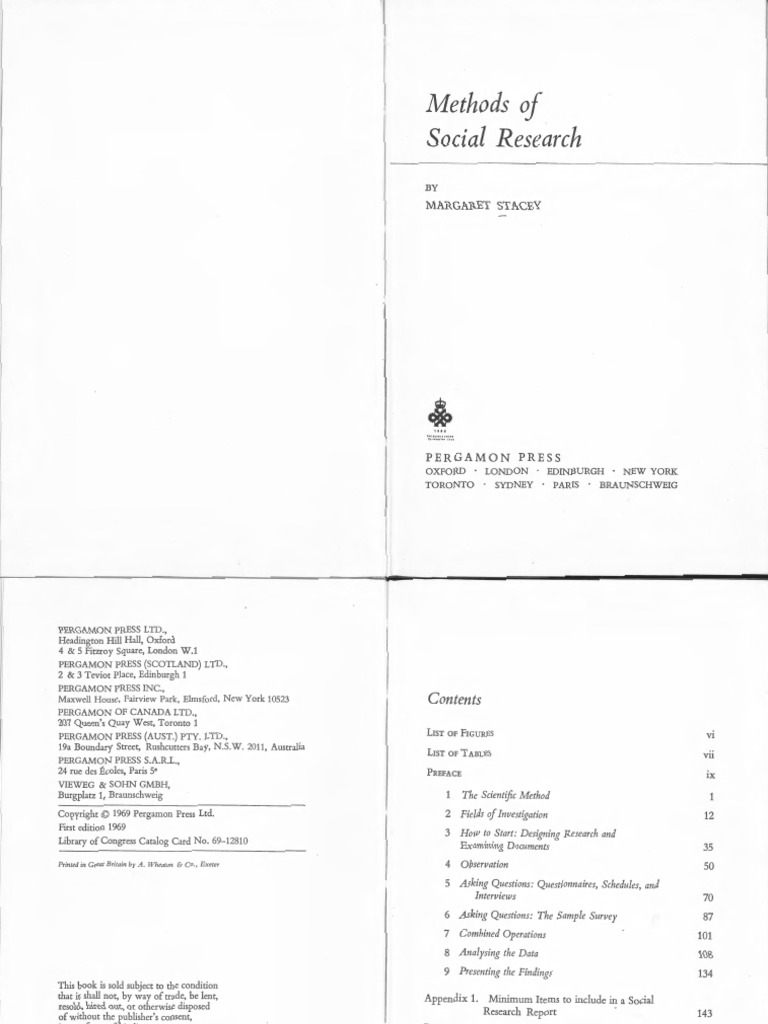 Methods Social Research | PDF