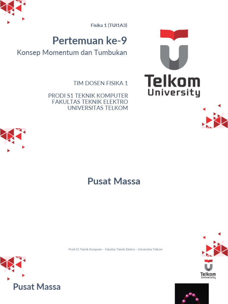09 Konsep Momentum Dan Tumbukan - compressed-RER | PDF | Metrology | Quantity