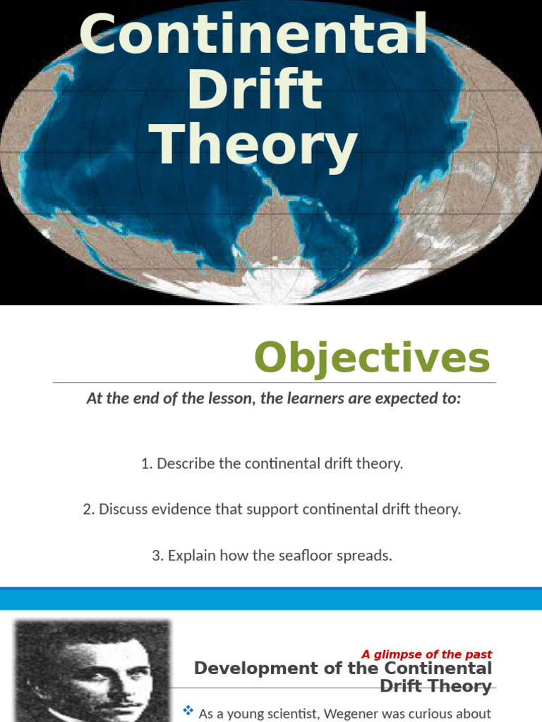 Continental Drift Theory | PDF | Plate Tectonics | Continent