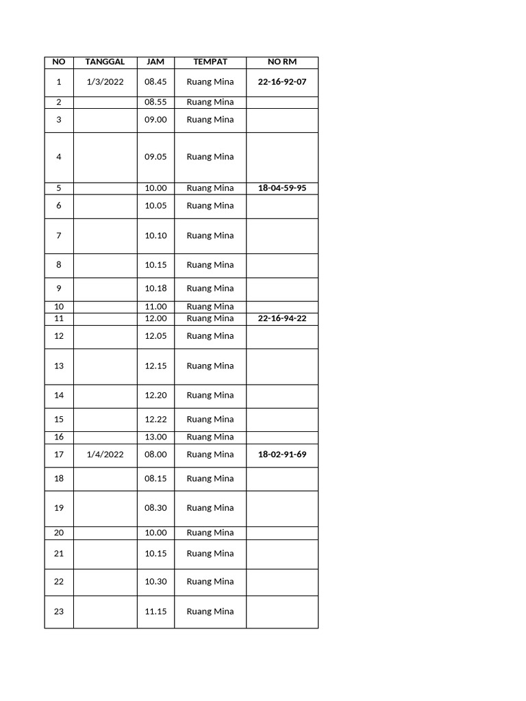Logbook Siti 2022 | PDF