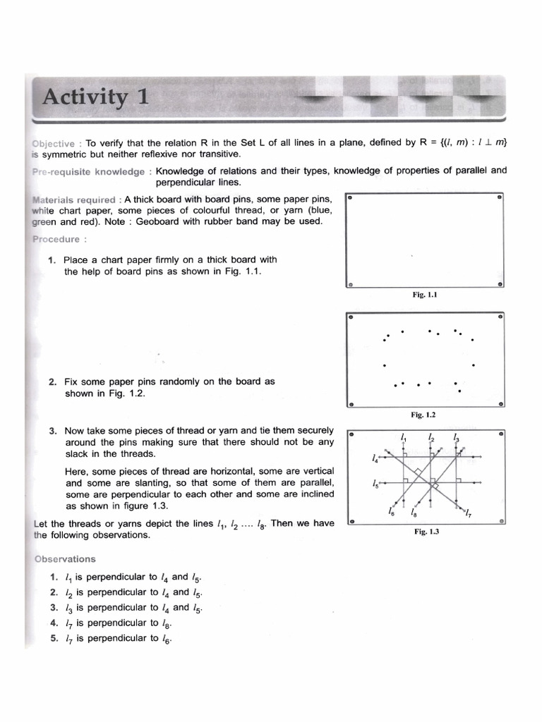 12th Mathematics Practical (Activity) | PDF