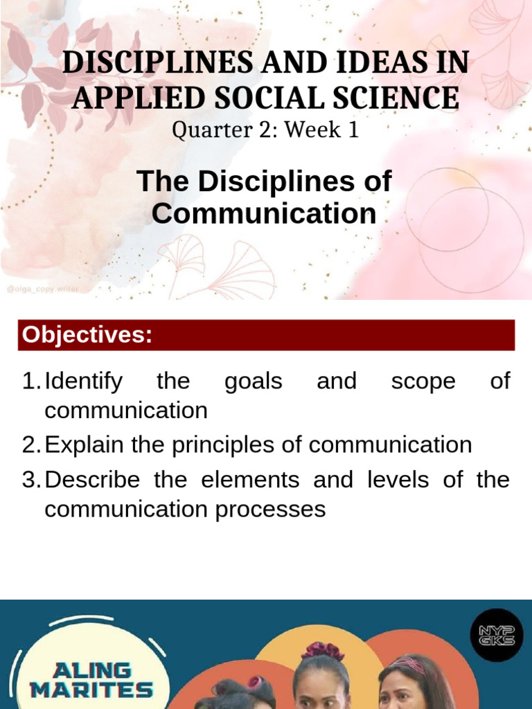 Understanding Communication Principles | PDF | Communication | Cognitive Science