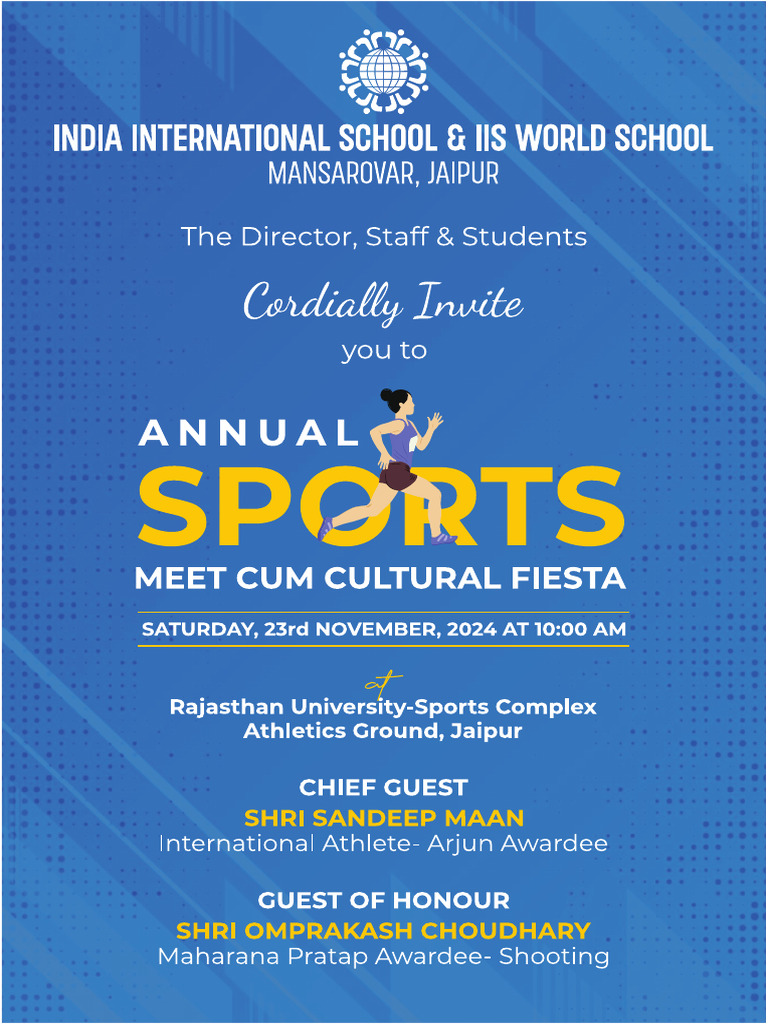Invite - Annual Sports Meet | PDF