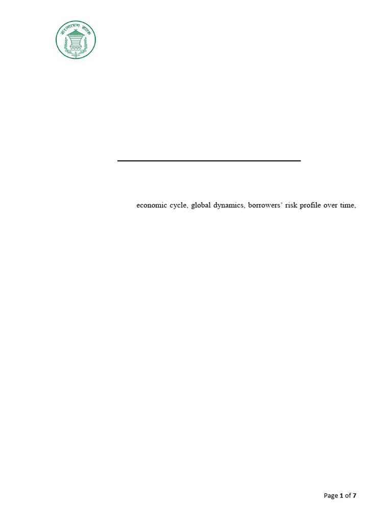 Master Circular Loan Classification & Provisioning | PDF | Credit ...