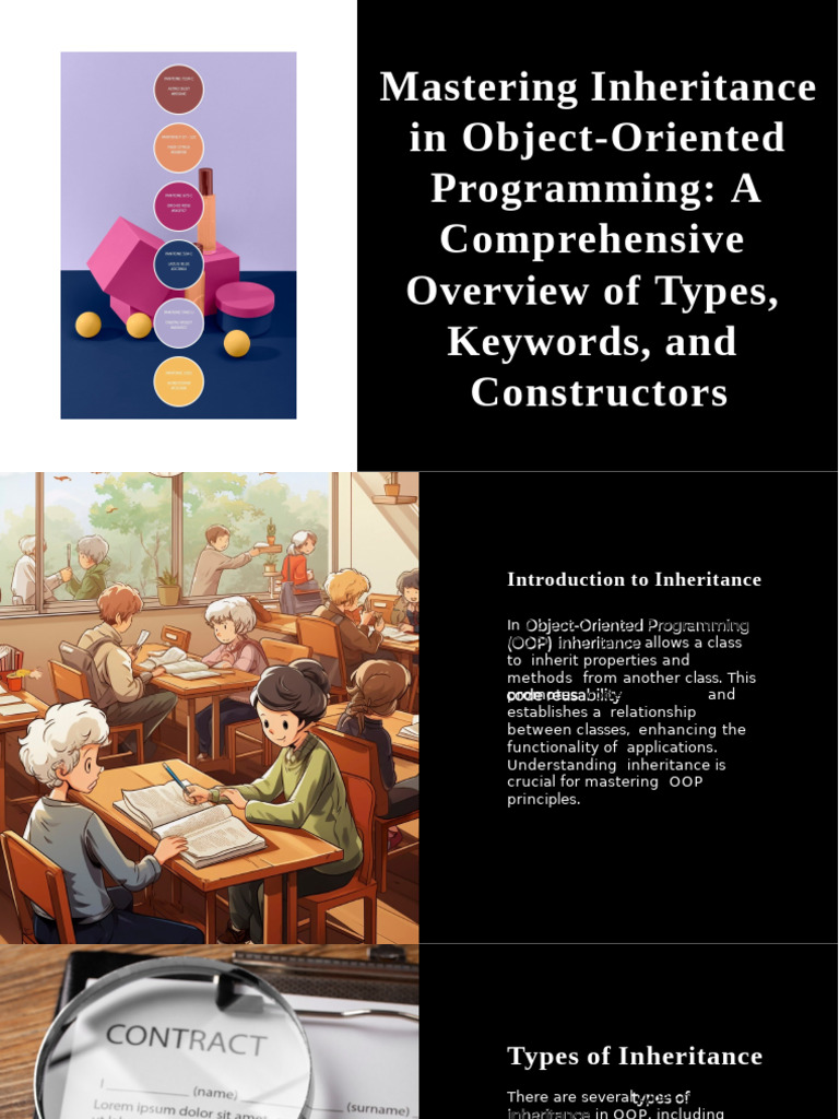 Mastering Inheritance in Object Oriented Programming A Comprehensive ... Mastering Inheritance in Object Oriented Programming A Comprehensive ...