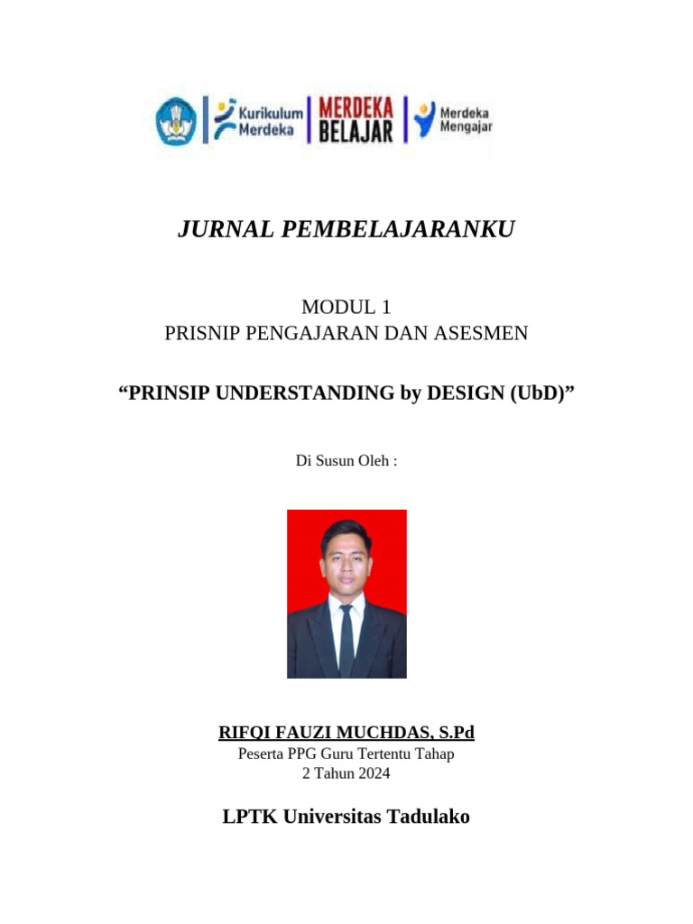JURNAL PEMBELAJARANKU Modul 1 | PDF