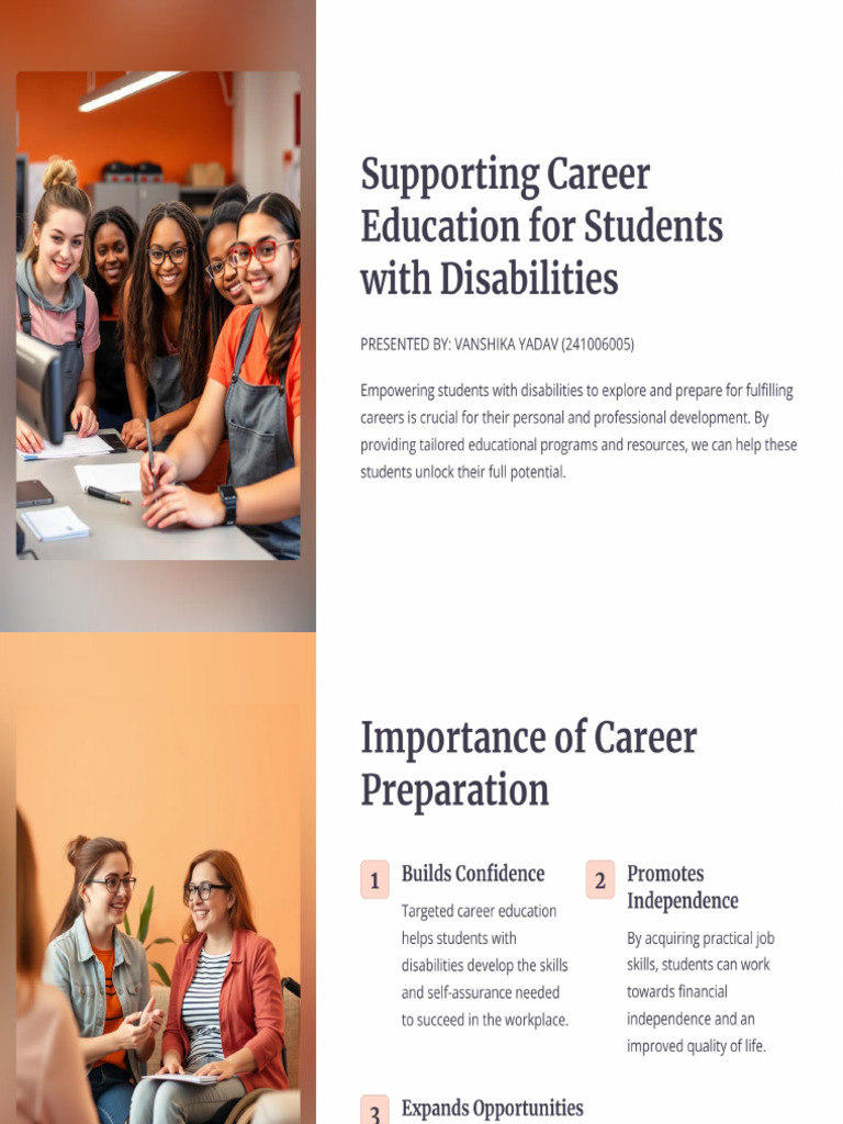 Supporting Career Education | PDF