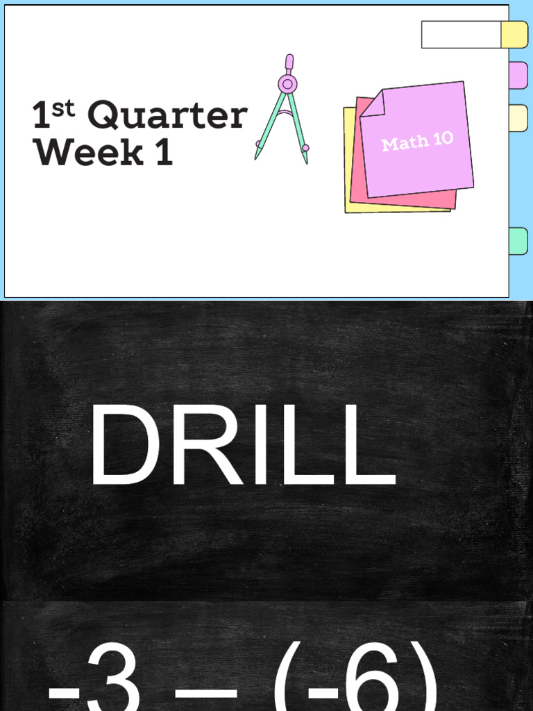 Q1 WEEK 1 1st Day STE | PDF | Sequence | Elementary Mathematics