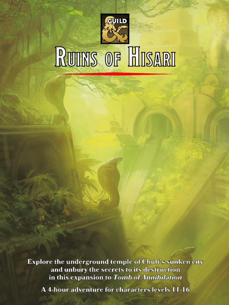 Ruins of Hisari - Adventure | PDF