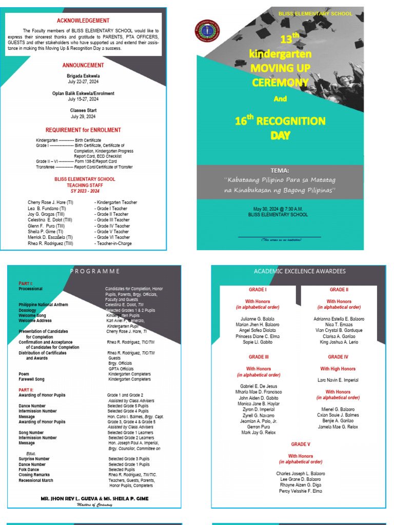 Recognition 2024 | PDF
