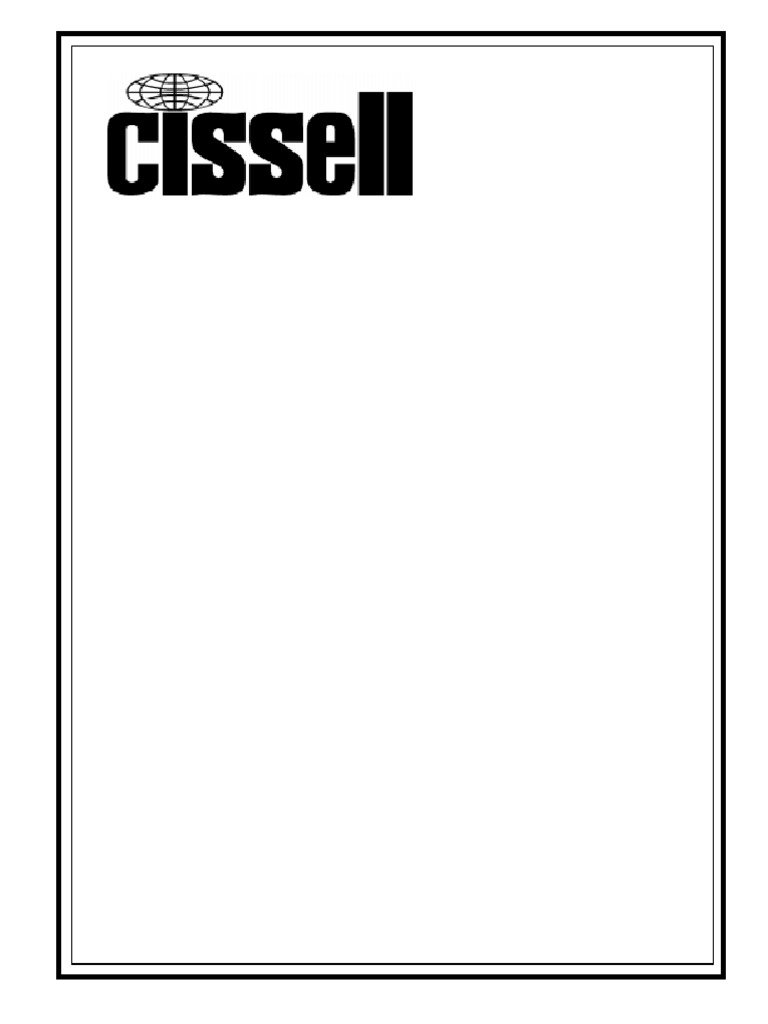 Cissel Form Finisher | PDF | Belt (Mechanical) | Screw