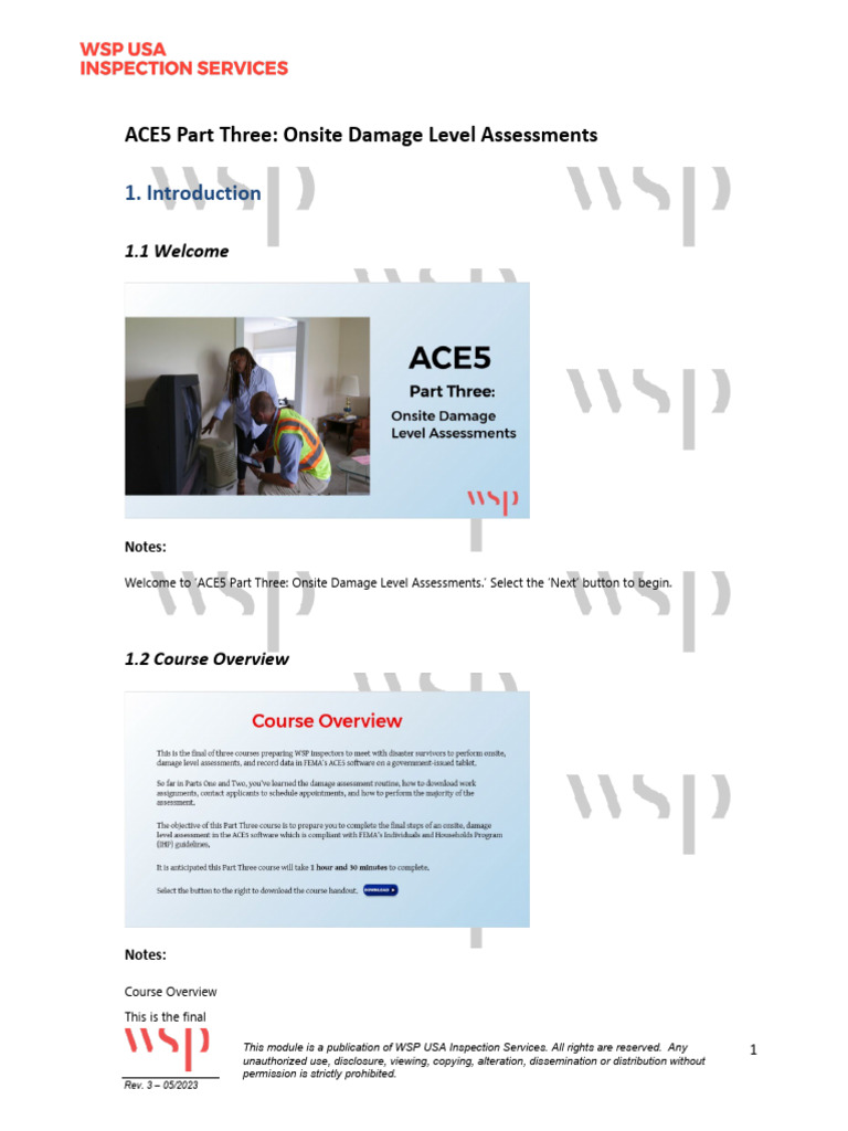 Onsite Damage Level Assessments Guide | PDF | Room | Home Appliance