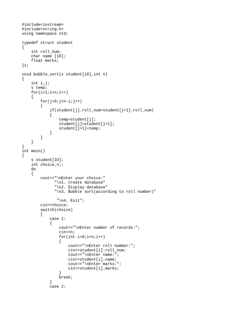1 Bubble Sort Pdf 9474