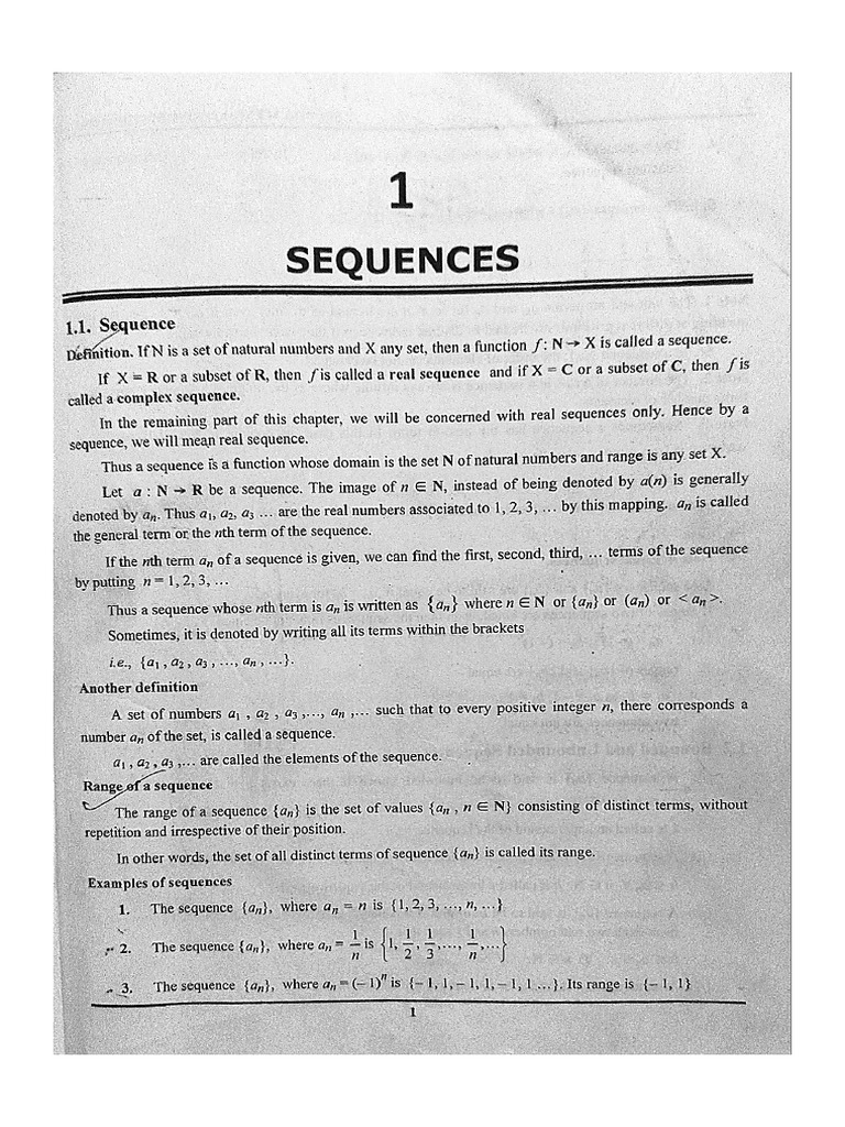 Sequences | PDF