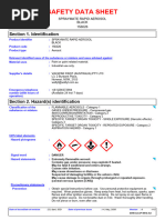 ROCOR NB Liquid Safety Data Sheet | PDF | Redox | Nitrate