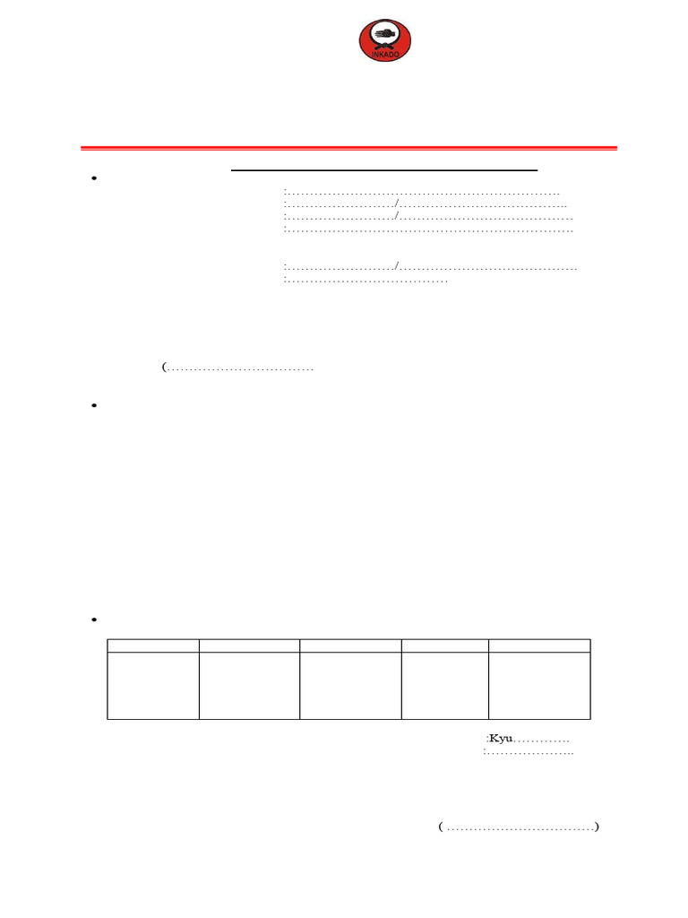 Formulir UKT INKADO DIY - Juni 2024 | PDF