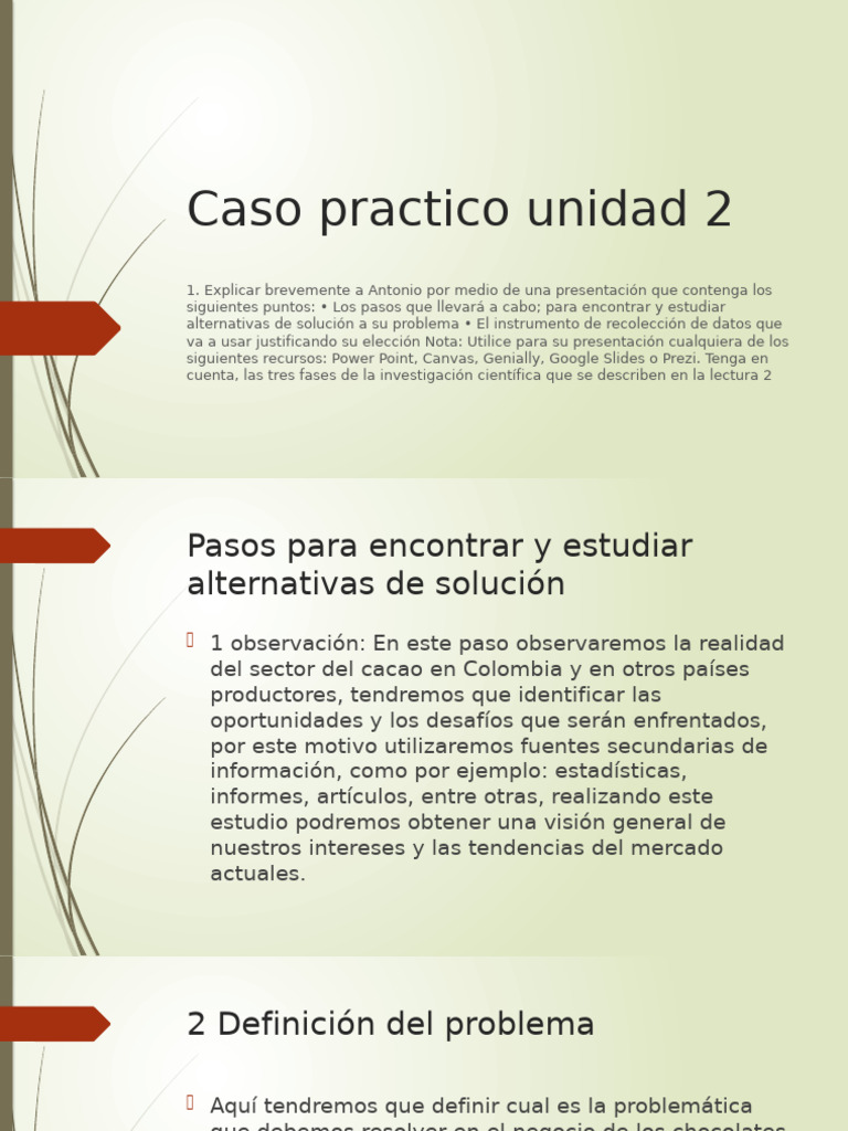 Caso Practico Unidad 2 | PDF