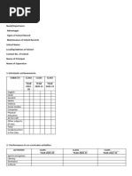 Monthly Data Entry | PDF