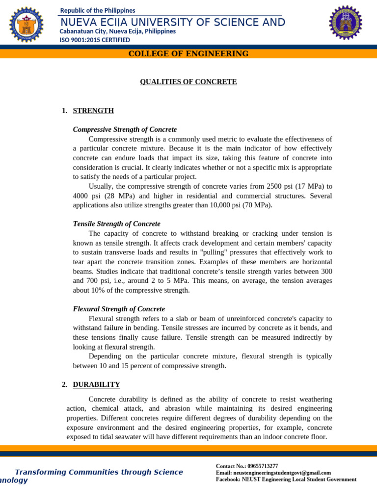 Assignment CMT | PDF | Concrete | Strength Of Materials