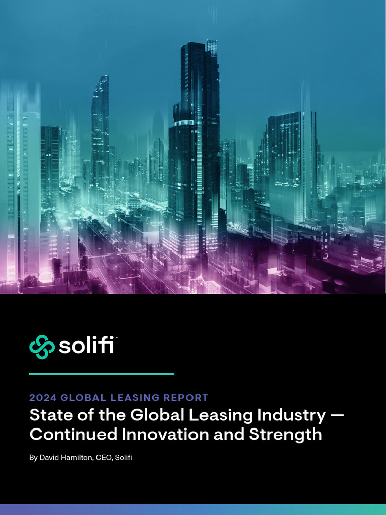 Solifi Global Leasing Report 2024-1 | PDF | Cost Of Living | Inflation