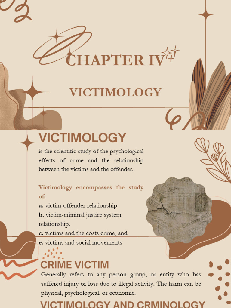 Human Behavior and Victimology | PDF | Victimology | Crime & Violence