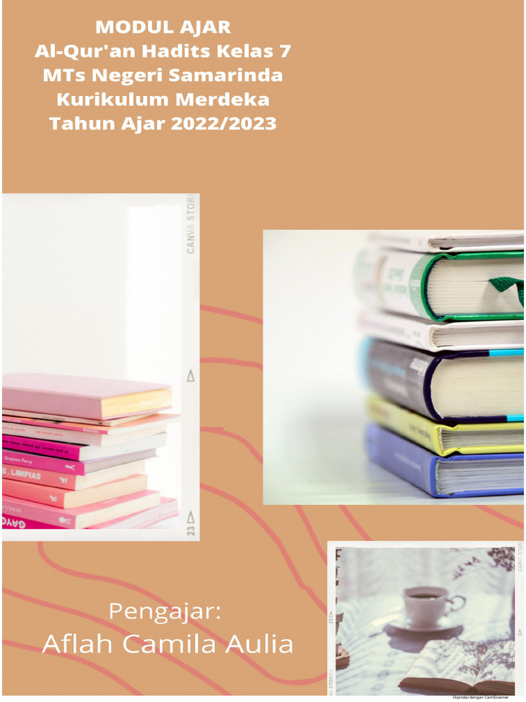 Cover MA Qurdis Mts Kelas 7 AFLAH CAMILA AULIA | PDF