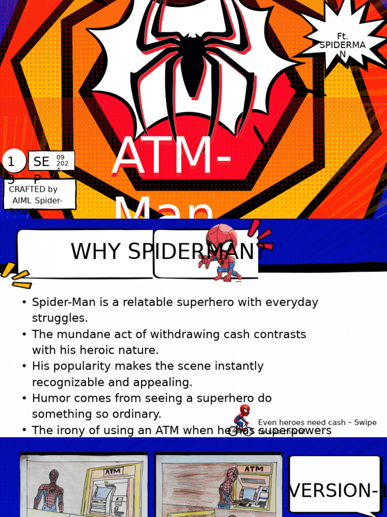 Atm Man | PDF | Automated Teller Machine | Spider Man