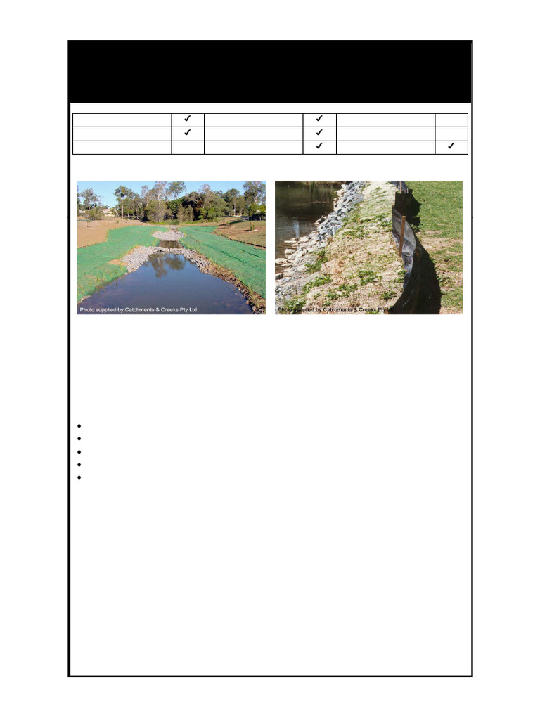 Instream Erosion Control | PDF | Erosion | Stream