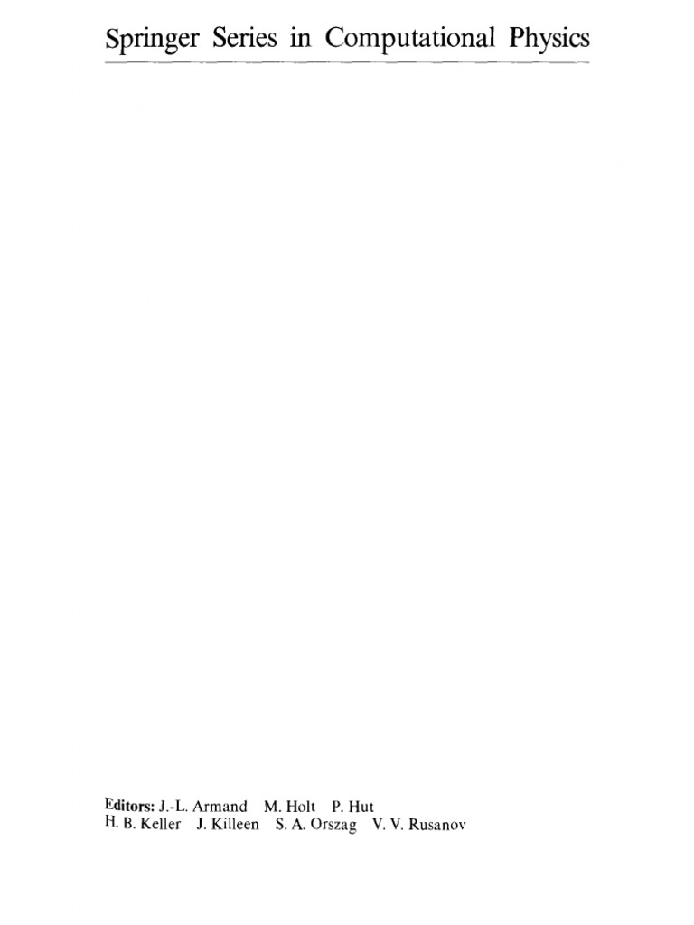 Computational Techniques for Fluid Dynamics Vol 2 Compress | PDF Computational Techniques for Fluid Dynamics Vol 2 Compress | PDF