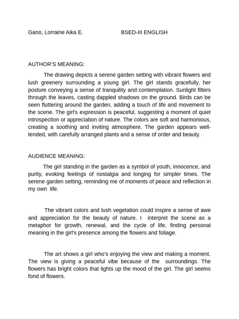 Art Meaning - Aika | PDF Art Meaning - Aika | PDF