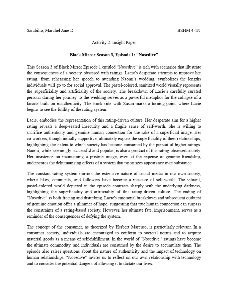 Activity Sample | PDF | Social Psychology