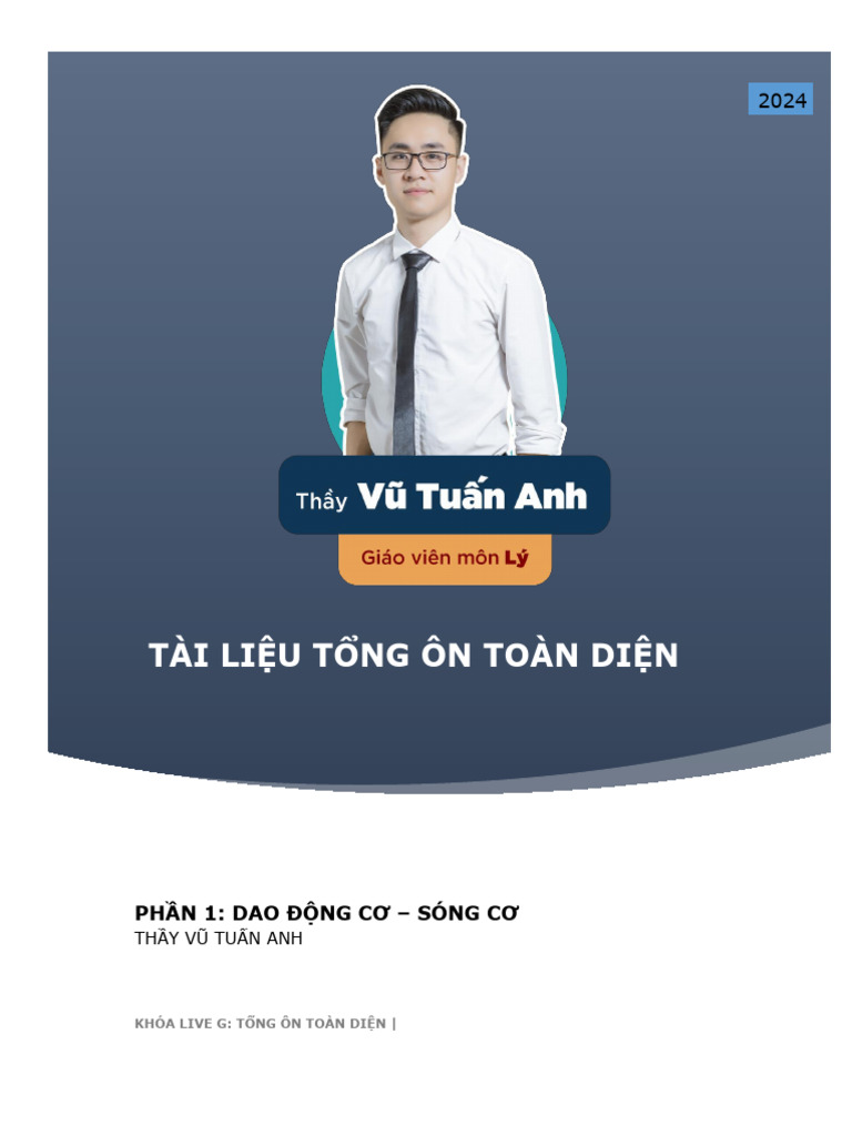 Thay Vu Tuan Anh. Live G. Tong On. Dao Dong Co + Song Co | PDF
