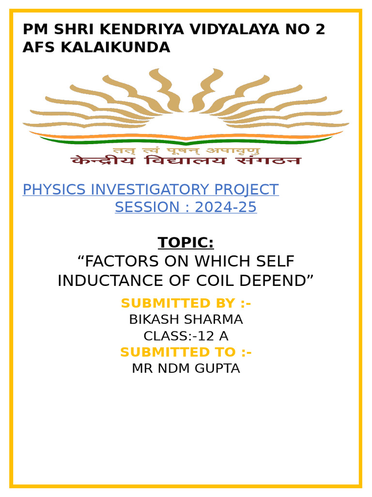 Phy Invest Project | PDF