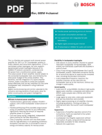 Bose 1800 - 1801 Power Amp Service Manual | PDF | Electrostatic ...