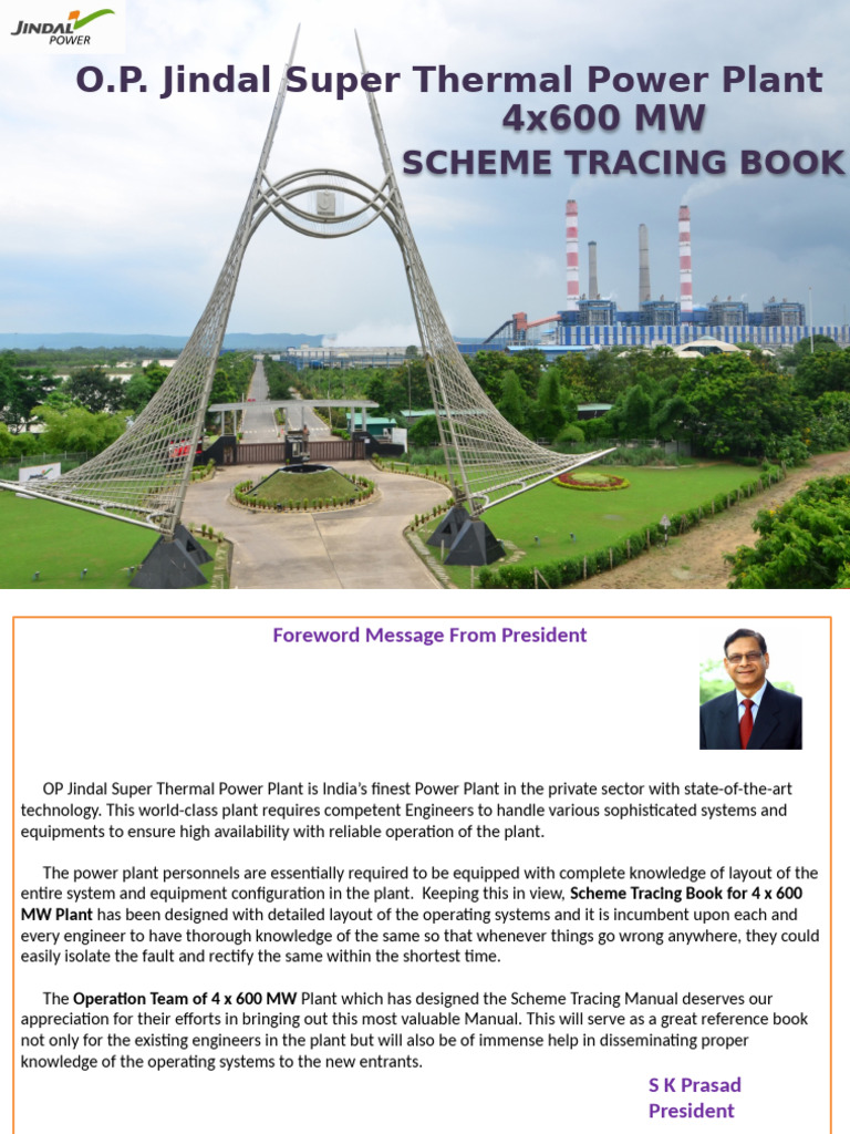 Scheme Tracing 600MW | PDF | Pump | Boiler