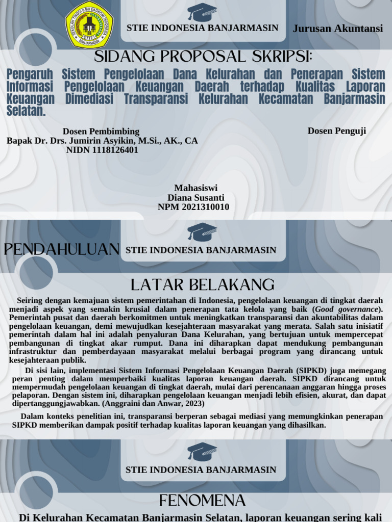 Proposal Skripsi Diana | PDF