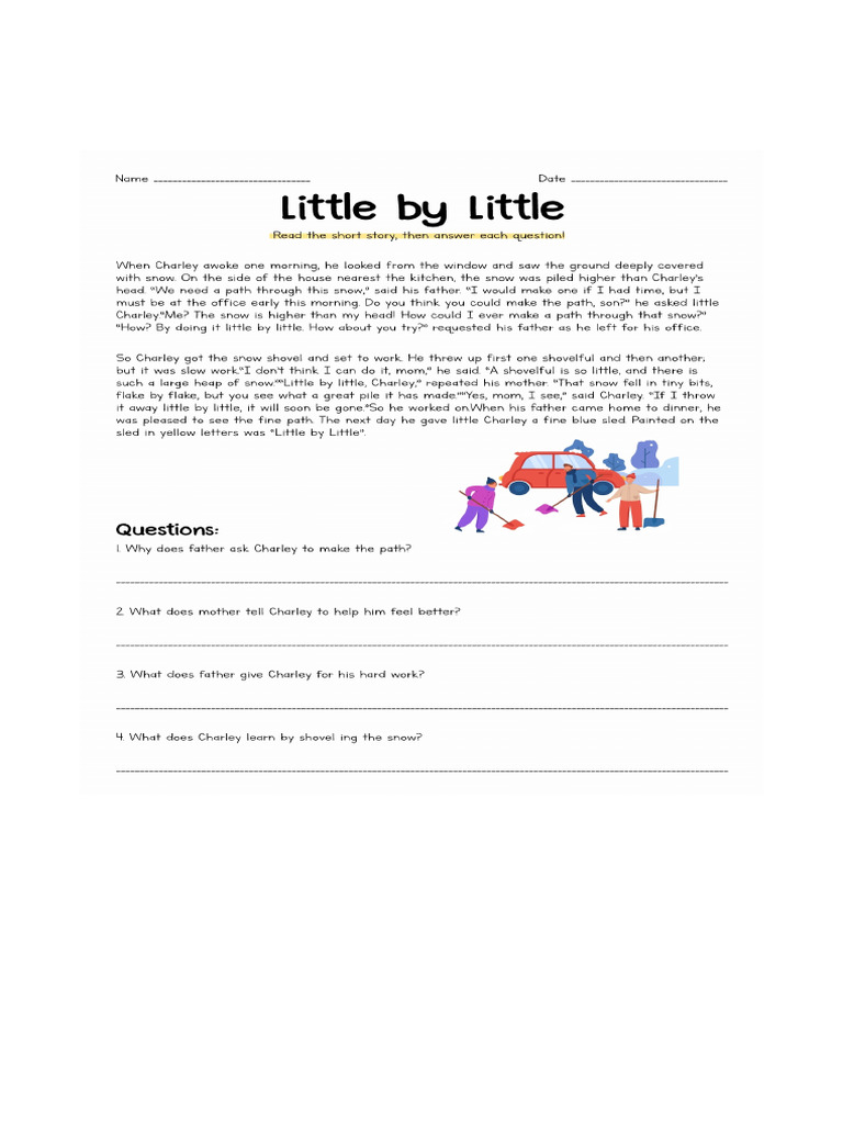 Free Printable Reading Comprehension Worksheets 2495.Png | PDF