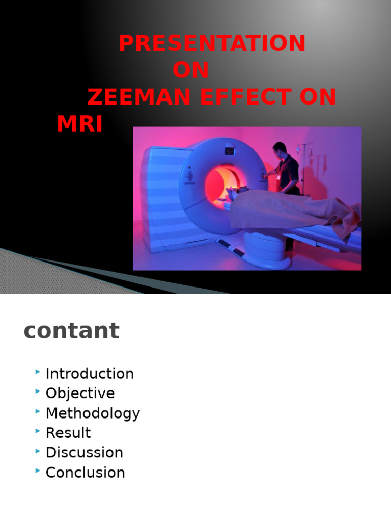 Presentation .MRI Machine | PDF
