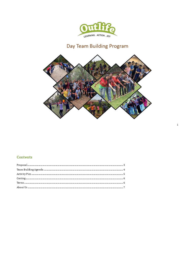 Corporate Team Building Workshop | PDF | Learning | Behavior Modification